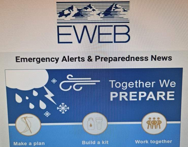 EWEB Emergency Alerts & Preparedness Notifications – Vida McKenzie ...